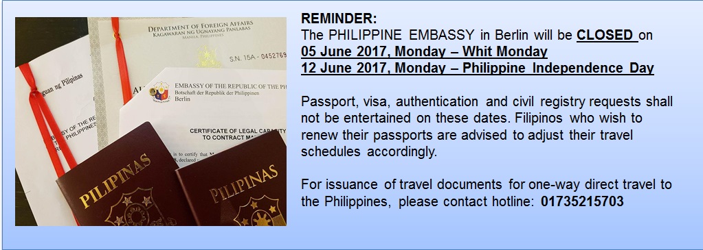 The Philippine Embassy in Berlin