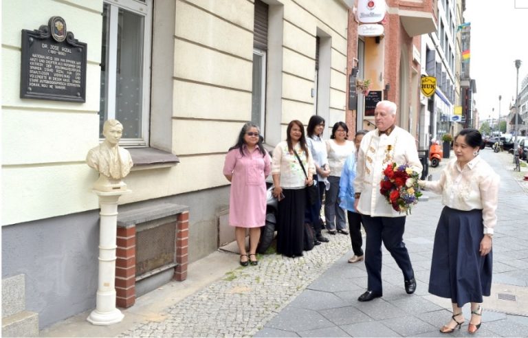 PHILIPPINE EMBASSY IN BERLIN PAYS TRIBUTE TO THE LIFE AND WORK OF DR ...
